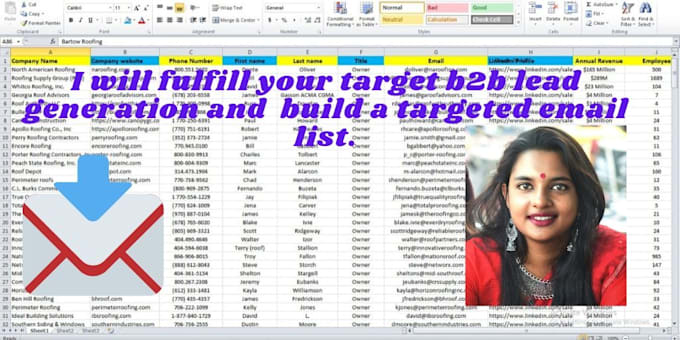 Fulfill your target b2b lead generation and email list by Tithi ...