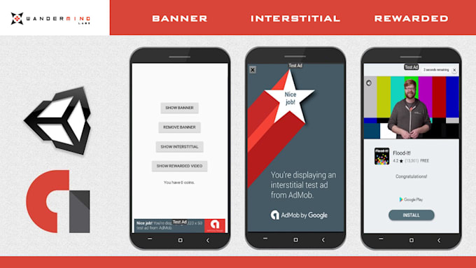 Integrate admob ads in your unity game by Iamwandermind | Fiverr
