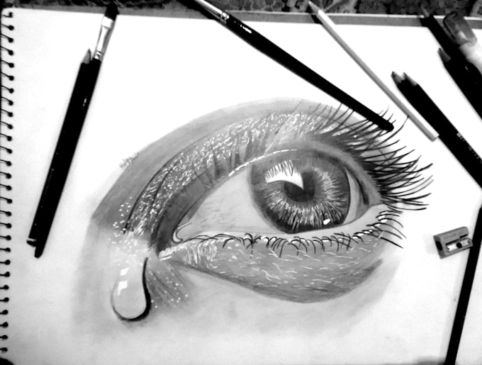 Draw a realistic pencil sketches and stencil portrait by Artvibe_by ...