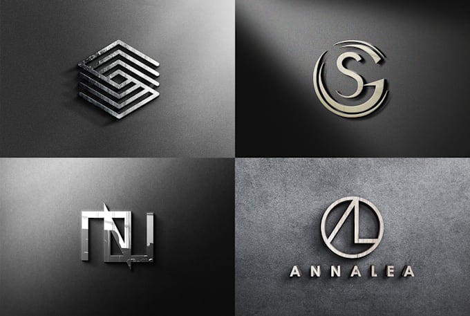 Design initials monogram symbolic logo by Circles_ | Fiverr