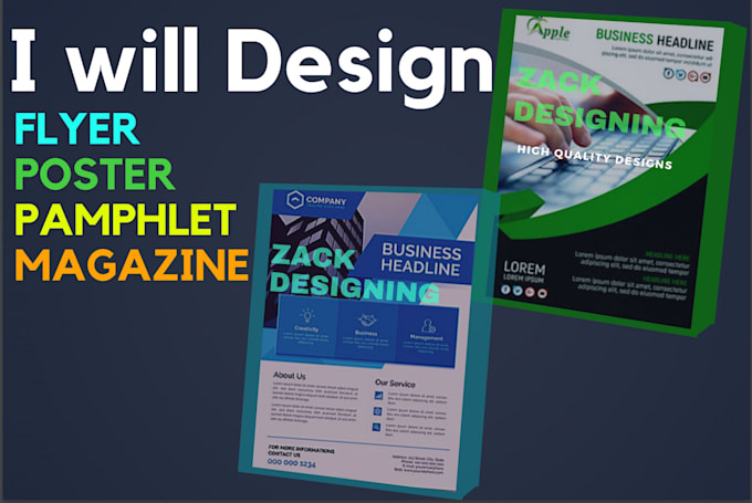 Design digital magazine, advert, flyer and resume design for you by ...