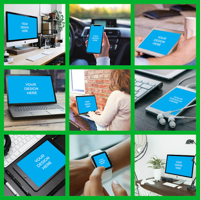 Create hd tech mockups iphone laptop mockup mock up by Massimo_designs ...