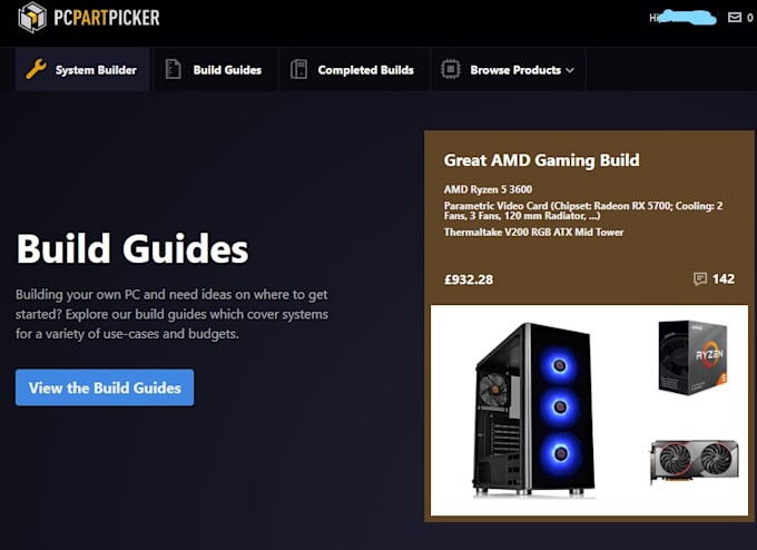 Plan a pc build at any budget level by Saidanmith | Fiverr