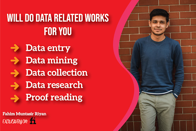 Complete your data entry, web research, data mining, proof reading and ...