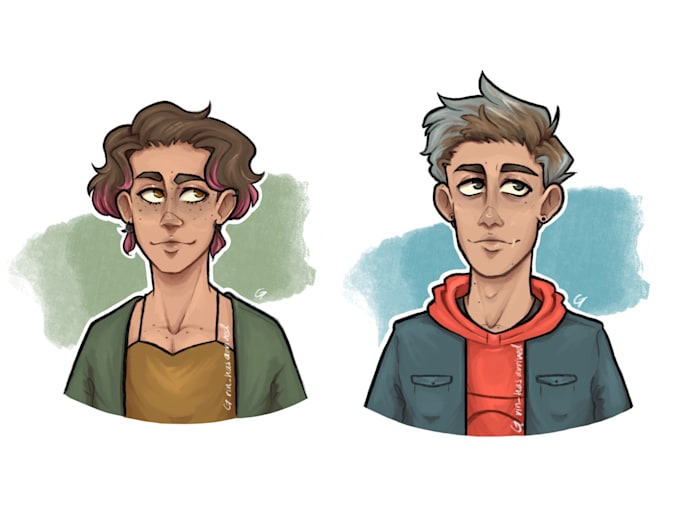 Digitally draw any character of your choice by Rin_hasarrived | Fiverr
