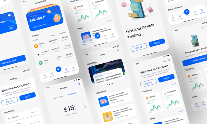 Design a creative mobile app for android and ios by Hivexstudio | Fiverr
