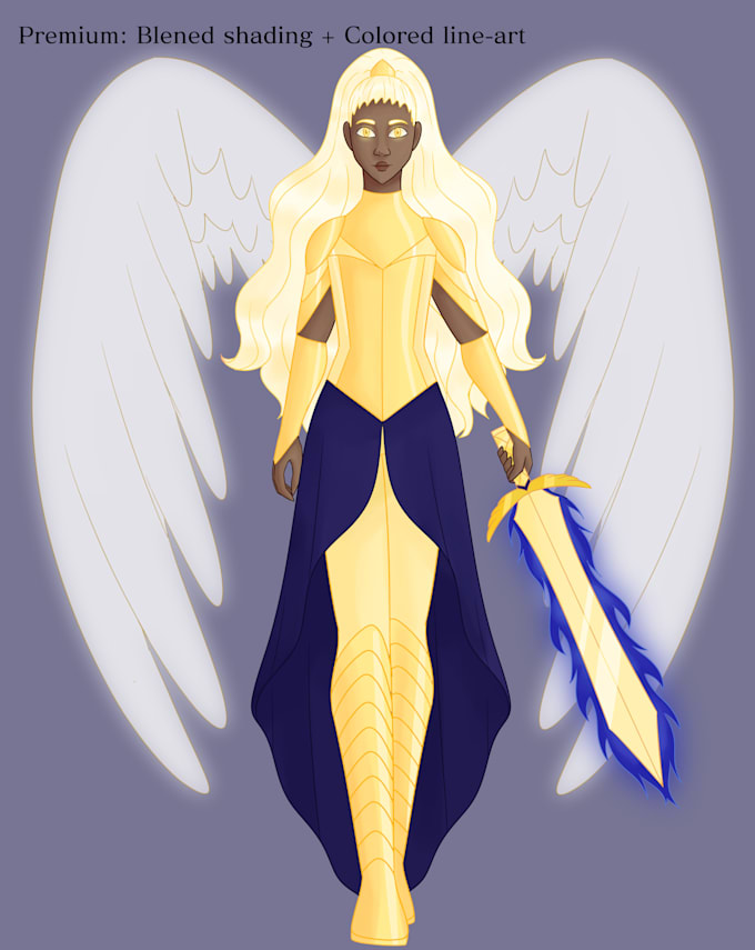 Draw your character, oc, or fictional character by Matsv04 | Fiverr