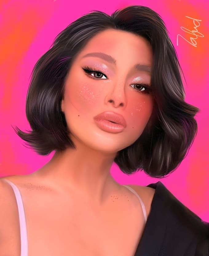 Draw realistic digital painting by Hafiddd | Fiverr