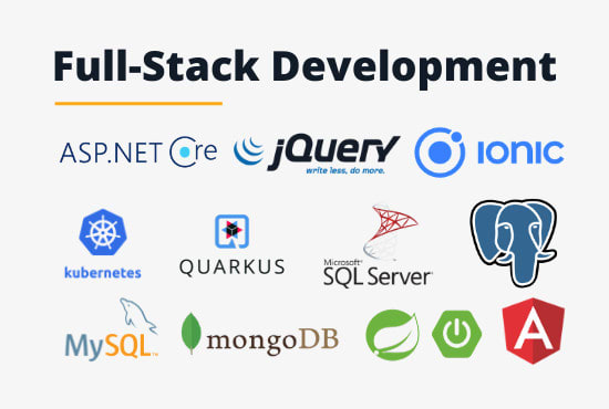 Develop full stack web applications by Nastech_ltd
