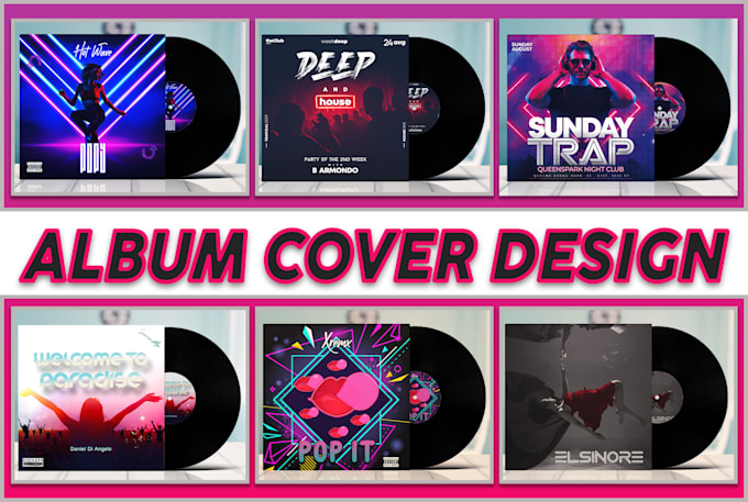 Design your album cover art or music cover artwork by Osamdesign | Fiverr