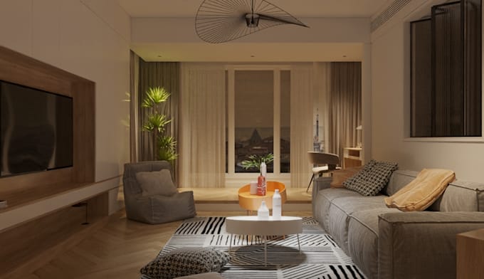 Render your architectural interior scenes by Migliorerenders | Fiverr