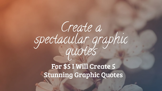 Create a spectacular quotes design by Jovilynbathan | Fiverr
