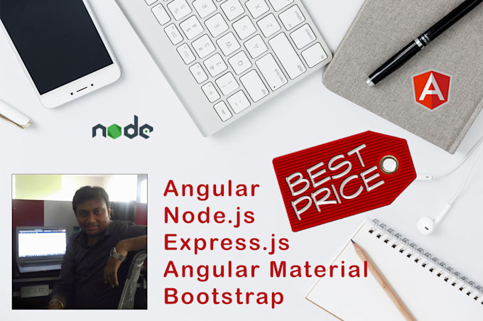 Code using angular and node js, develop and integrate apis by Vinayone ...
