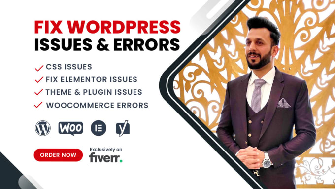 Fix Wordpress Issues Errors Fix Woocommerce Elementor Bugs By