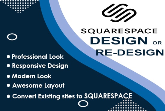 Design or redesign your squarespace website by Md_rabiullah | Fiverr