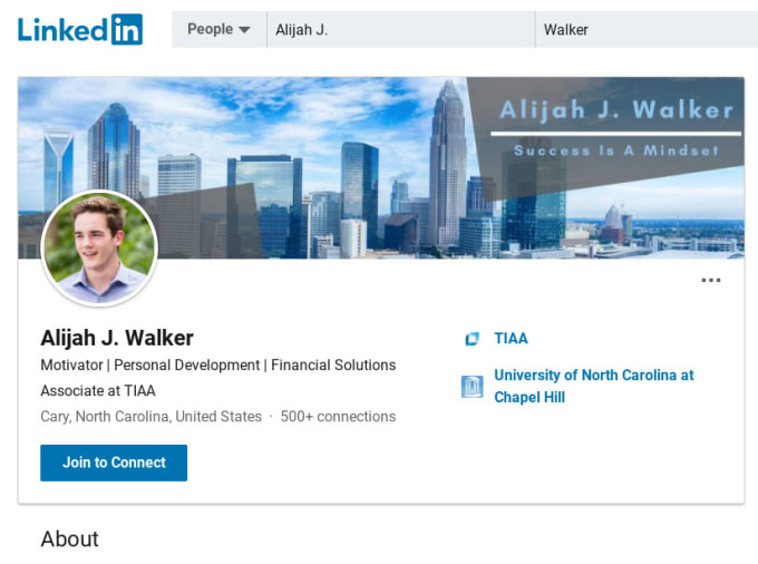 Create a custom linkedin banner for your profile by Alijah_walker | Fiverr