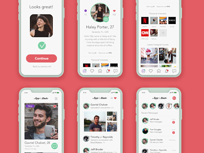 Develop dating app, video chat app, online chat app, social media app ...