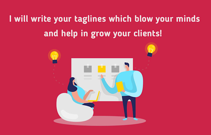 Write awesome taglines, slogans and witty lines by Priya_patel | Fiverr