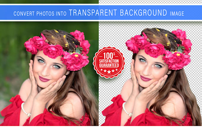 Convert photos into transparent background image by Asifshaikh92 | Fiverr