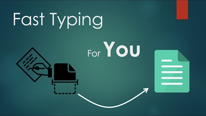 Type up scanned or handwritten documents by Jamesowenguitar | Fiverr