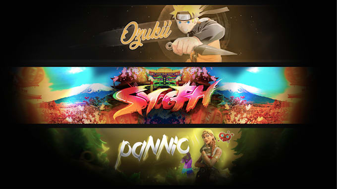 Design the perfect youtube banner in under 24 hours by Leonhardbene ...