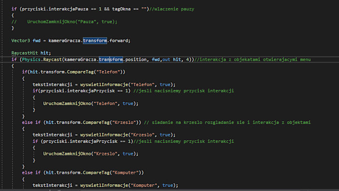 Code scripts for your 2d unity project by Szkockainteract | Fiverr