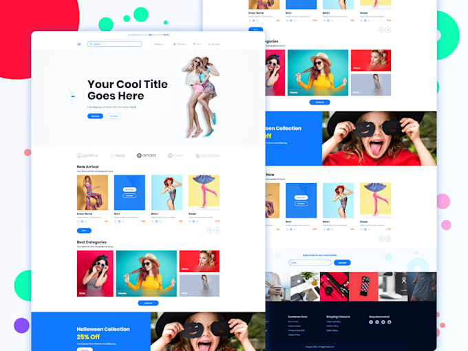 Create landing page, mobile ap and web app ui design by Urmisadia | Fiverr