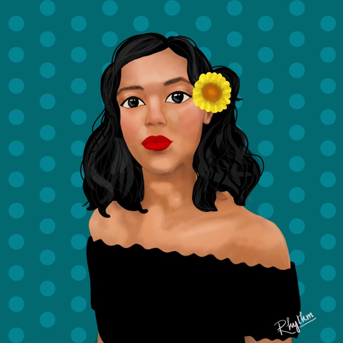 Draw realistic digital portraits for you by Rhythmandart | Fiverr Draw realistic digital portraits for you by Rhythmandart | Fiverr