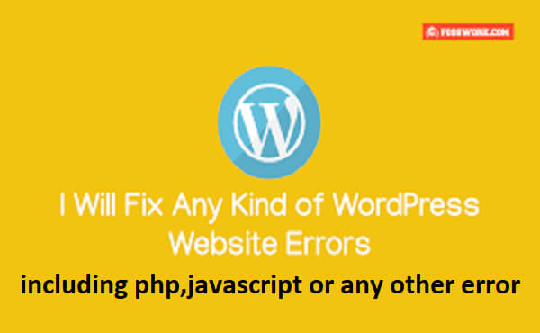 Fix Wordpress Php Javascript Html Css Problems Or Errors By Mianjd Fiverr