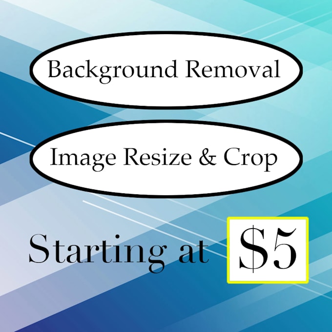 Remove background images, crop images and resize photos by Elvin3247 ...