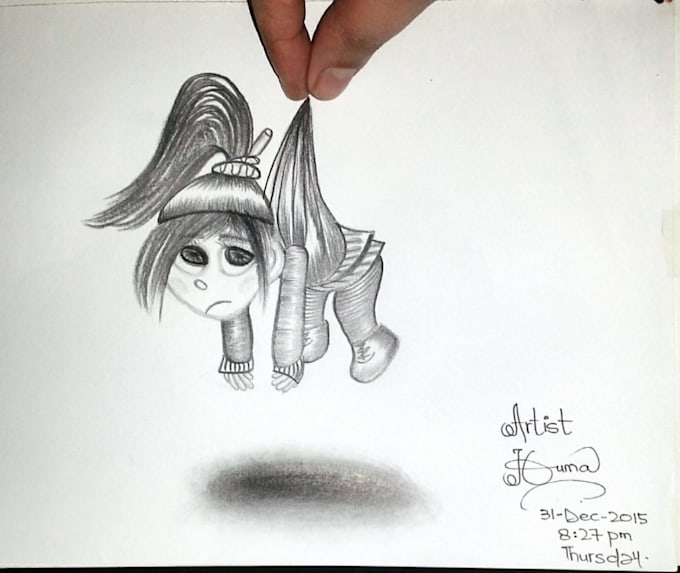 Draw object from different angles as a pen or pencil sketch by Huma ...