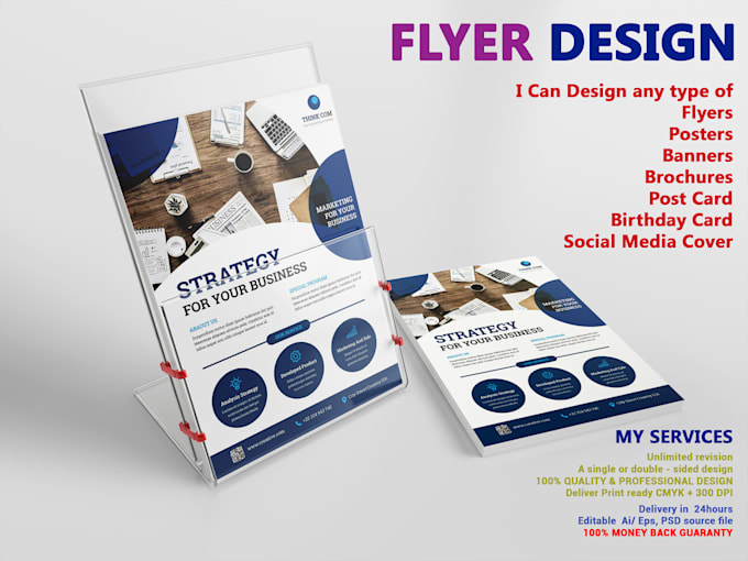Design perfect flyer or brochure for your business by Fpromi36 | Fiverr