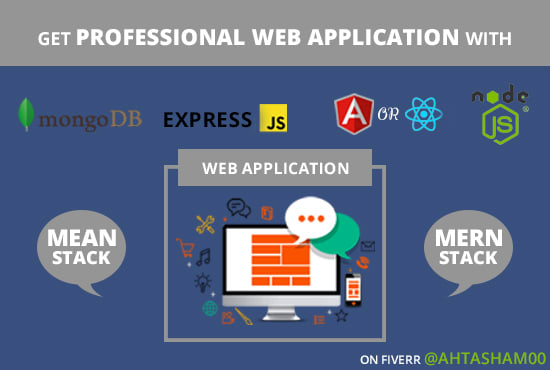 Create Web Application Using Mean And Mern Stack By Ahtasham00 Fiverr