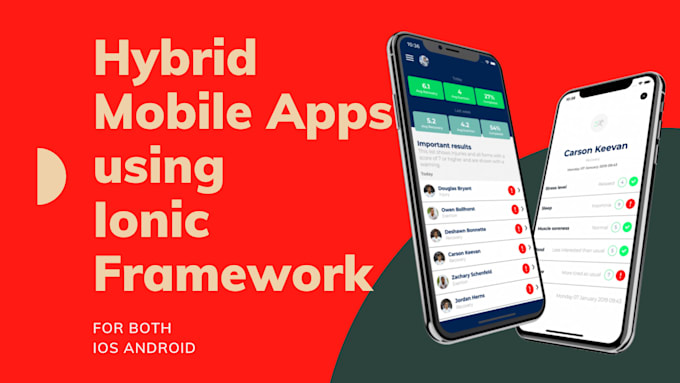Develop stunning custom hybrid apps in ionic framework by Vaishnav22 | Fiverr