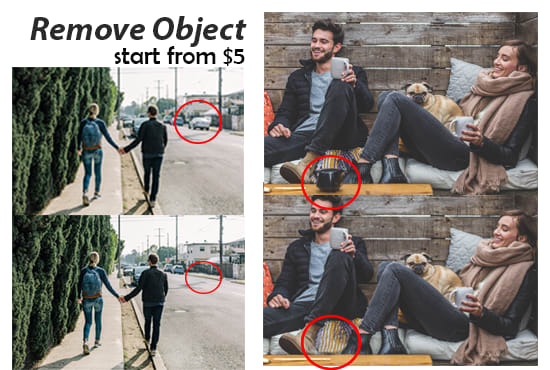 Add or remove object from photo by Melaastatira | Fiverr