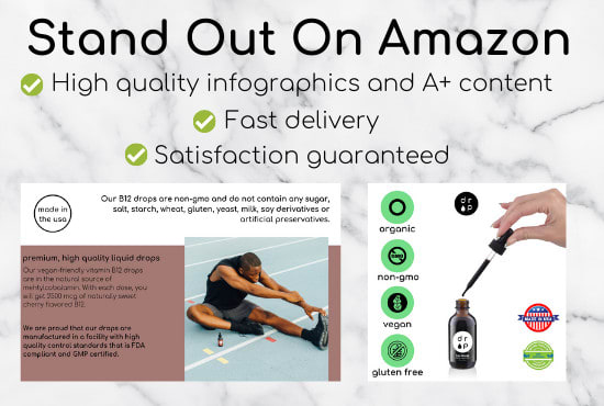 Create an amazon graphic for your amazon store by Elainae13d | Fiverr