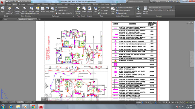 Do electrical system design and autocad 2d by Arunp3020 | Fiverr