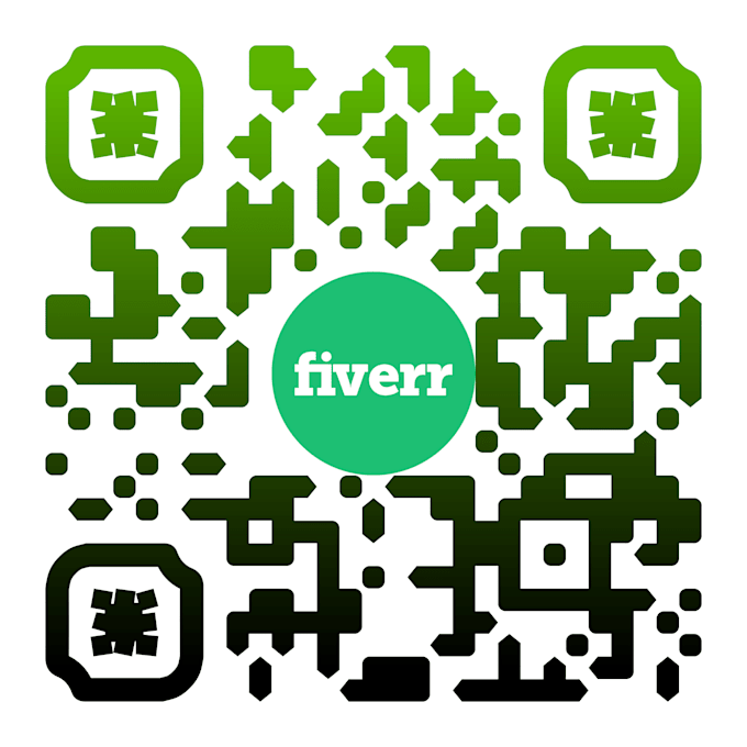 Create the qr codes with your logo by Shahsain | Fiverr