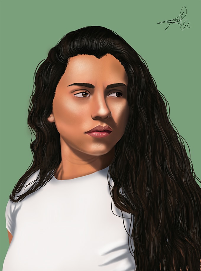 Draw realistic style illustrations by Cheo_art | Fiverr