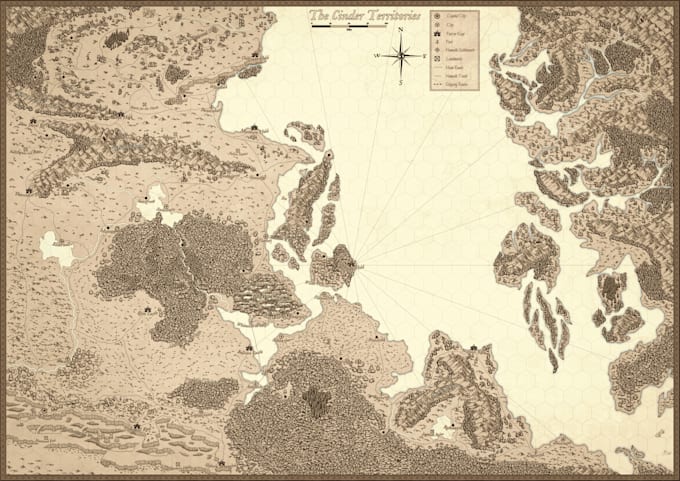 Bring your region or world map to life for your ttrpg by Pjsdnd | Fiverr