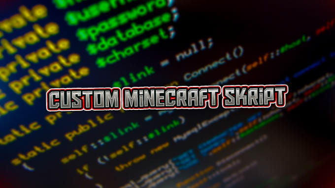 Create You Custom Advanced Minecraft Plugin Skript By Fpeze3r Fiverr