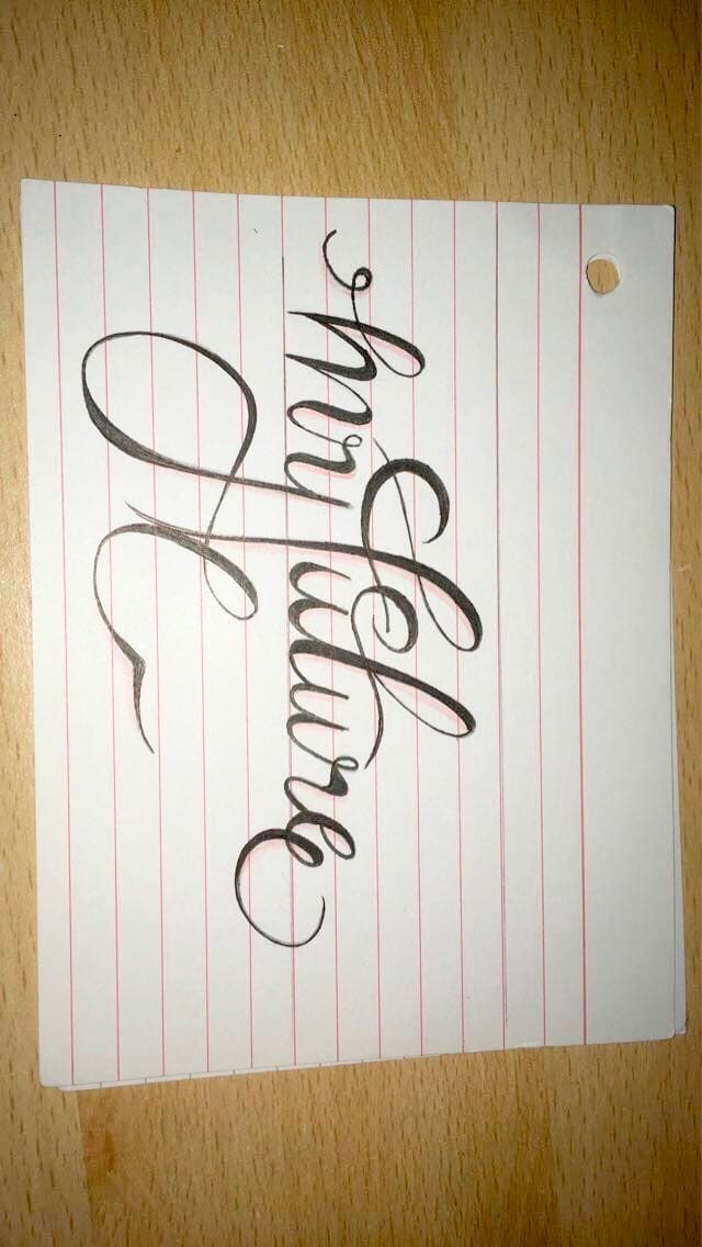 Write short and meaningful calligraphy to bring smiles by ...