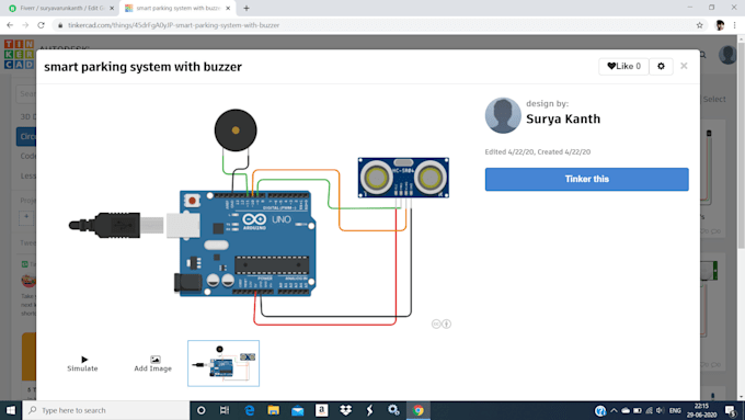 Create arduino circuits using simulators by Suryavarunkanth | Fiverr