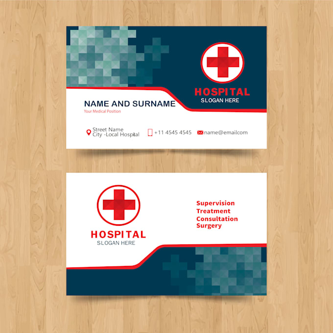 Professional creative doctor and medical business card by Design_hill22 ...