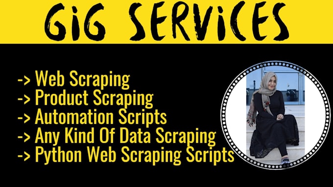 Do perfect web scraping products in python for you by Mariammunaf | Fiverr