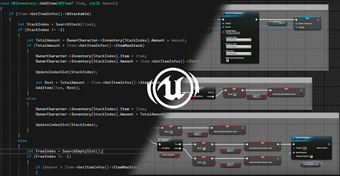 Create Merge Or Fix Blueprints In Unreal Engine By Mouadich Fiverr 2491