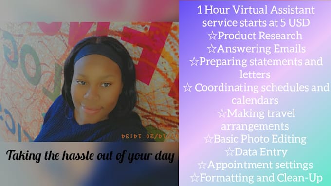 Be your dedicated virtual assistant by Shannel018 | Fiverr