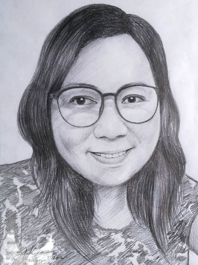 Pencil sketch your photo by Artist_team | Fiverr