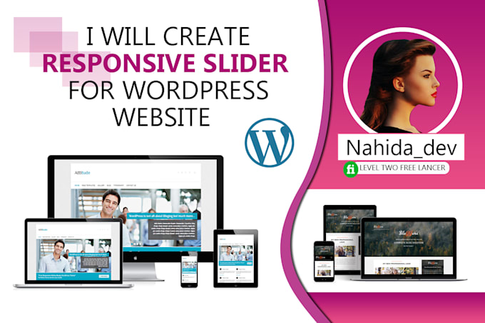 Create responsive slider for wordpress website by Nahida_dev | Fiverr