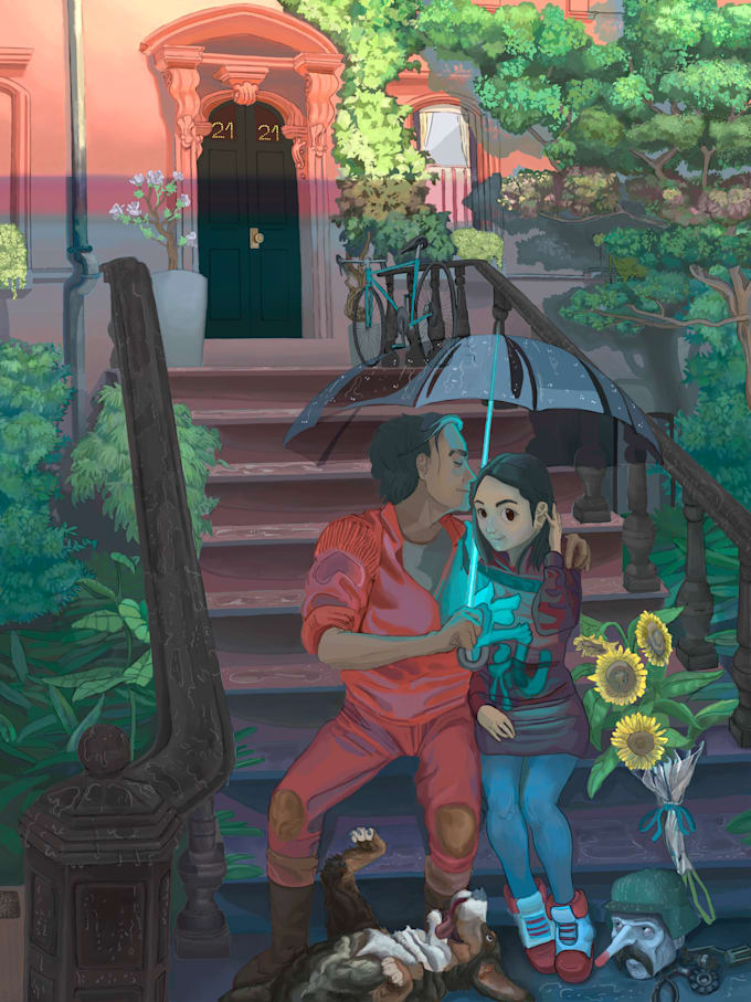 Create fan art portraits by Louiedraws | Fiverr